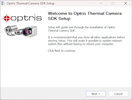 Thermal Camera SDK: Installation